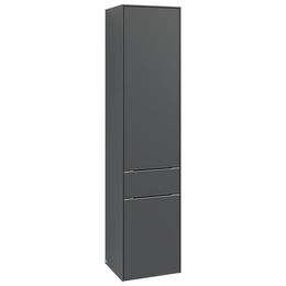 Villeroy & Boch Villeroy und Boch Subway 3.0 Hochschrank C59002VR 40x171x36,2cm, Schanier links/Griff monochrom, graphite