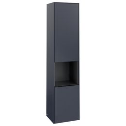 Villeroy & Boch Villeroy und Boch Subway 3.0 Hochschrank C58901VQ 40x171x36,2cm, Schanier rechts/Griff Volcano black, marine blue