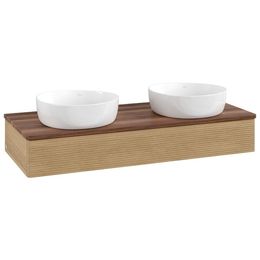 Villeroy & Boch Villeroy & Boch Antao Waschtischunterschrank 1200x190x500mm K13112HN mit Struktur FK/AP: HN/2