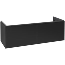 Villeroy & Boch Villeroy und Boch Subway 3.0 Waschtisch-Unterschrank C56701VL 127,2x42,9x47,8cm, ohne LED/Griff Volcano black, volcano black