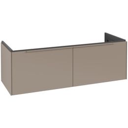 Villeroy & Boch Villeroy und Boch Subway 3.0 Waschtisch-Unterschrank C60102VM 127,2x42,9x47,8cm, ohne LED/Griff monochrom, taupe