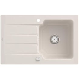 Villeroy & Boch Villeroy und Boch Architectura Sp&uuml;le 334002KR Crema, Ablaufgarnitur mit Excenterbet&auml;tigung
