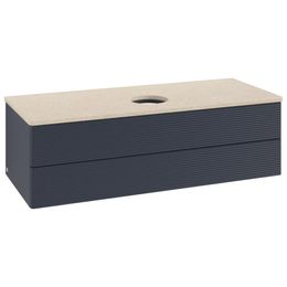 Villeroy & Boch Villeroy & Boch Antao Waschtischunterschrank 1200x360x500mm L21113HG mit Beleuchtung mit Struktur FK/AP: HG/3