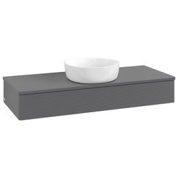 Villeroy & Boch Villeroy & Boch Antao Waschtischunterschrank 1200x190x500mm L10110GK mit Beleuchtung mit Struktur FK/AP: GK/0