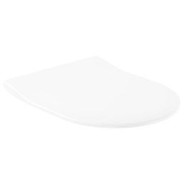 Villeroy & Boch Villeroy & Boch Architectura WC Sitz 9M706101 mit Absenkautomatik (SoftClosing), mit abnehmbaren Sitz (QuickRelease), Wei&szlig; Alpin