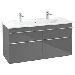 Villeroy & Boch Villeroy & Boch Venticello Unterschrank A92901FP XXL, 115,3x59x50,2cm, Griff Chrom, Glossy Grey