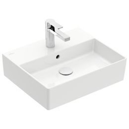 Villeroy & Boch Villeroy & Boch Memento 2.0 Waschtisch 4A2250R1 50 x 42 cm, wei&szlig; alpin C-plus, mit Hahnloch, mit &Uuml;berlauf
