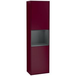 Villeroy & Boch Villeroy und Boch Finion Hochschrank G460HGHB 41,8x151,6cm, links, Emotion, Regal Midnight Blue Matt Lacquer, Peony Matt