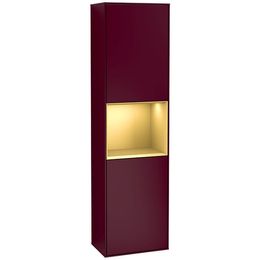 Villeroy & Boch Villeroy und Boch Finion Hochschrank F460HFHB 41,8x151,6x27cm, links, Regal Gold Matt Lacquer, Peony Matt