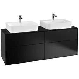 Villeroy & Boch Villeroy & Boch Finion Unterschrank F18200PD 160x60,3cm, Black Matt Lacquer