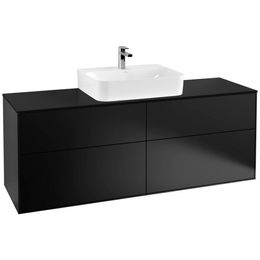 Villeroy & Boch Villeroy & Boch Finion Unterschrank F19200PD 160x60,3cm, Black Matt Lacquer