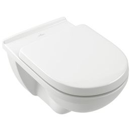 Villeroy & Boch Villeroy und Boch O.novo Wand-Tiefsp&uuml;l-WC 566010R1 36 x 56 cm, Abgang waagerecht, wei&szlig; C-plus