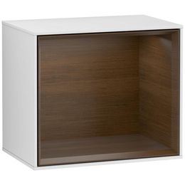 Villeroy & Boch Villeroy und Boch Finion Regalmodul G580GNMT 41,8x35,6x27cm, Emotion, Regal Walnut Veneer, White matt lacquer