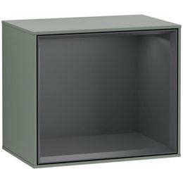 Villeroy & Boch Villeroy und Boch Finion Regalmodul F580HGGM 41,8x35,6x27cm, Regal Midnight Blue, Olive Matt Lacquer