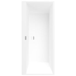 Villeroy & Boch Villeroy und Boch Squaro Edge 12 Rechteck-Badewanne UBQ170SQE2DV-RW 170 x 75 cm, stone white, Ablauf mittig