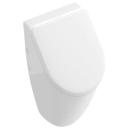 Villeroy & Boch Villeroy & Boch Subway Absaug Urinal 751301R1 weiss, Ceramicplus, Zulauf verdeckt, f&uuml;r Deckel