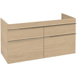 Villeroy & Boch Villeroy und Boch Venticello Waschtisch-Unterschrank A92901VJ 115,3 x 59 x 50,2 cm, Griff Chrom, nordic oak