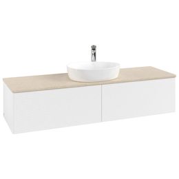 Villeroy & Boch Villeroy & Boch Antao Waschtischunterschrank 1600x360x500mm L36153MT mit Beleuchtung mit Struktur FK/AP: MT/3