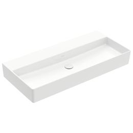 Villeroy & Boch Villeroy & Boch Memento 2.0 Waschtisch 4A221FR1 100 x 47 cm, wei&szlig; alpin C-plus, ohne Hahnloch, ohne &Uuml;berlauf