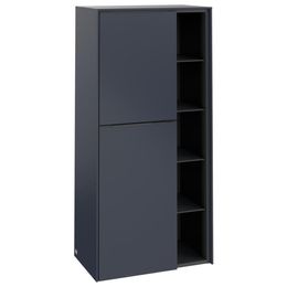 Villeroy & Boch Villeroy und Boch Subway 3.0 Mittelschrank C59802VQ 57,4x120x36,2cm, Schanier links/Griff monochrom, marine blue