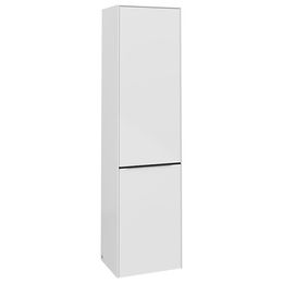 Villeroy & Boch Villeroy und Boch Subway 3.0 Hochschrank C59201VE 40x171x36,2cm, Schanier links/Griff Volcano black, brilliant white