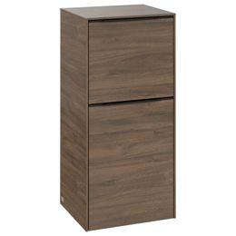 Villeroy & Boch Villeroy und Boch Subway 3.0 Seitenschrank C59501VH 40x86x36,2cm, Schanier rechts/Griff Volcano black, arizona oak