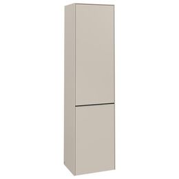 Villeroy & Boch Villeroy und Boch Subway 3.0 Hochschrank C59202VN 40x171x36,2cm, Schanier links/Griff monochrom, cashmere grey