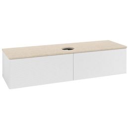 Villeroy & Boch Villeroy & Boch Antao Waschtischunterschrank 1600x360x500mm L36113GF mit Beleuchtung mit Struktur FK/AP: GF/3