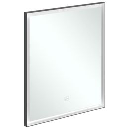 Villeroy & Boch Villeroy und Boch Subway 3.0 Spiegel A46365BC Aluminiumrahmen, 65 x 75 x 4,75 cm, schwarz matt/wei&szlig; matt