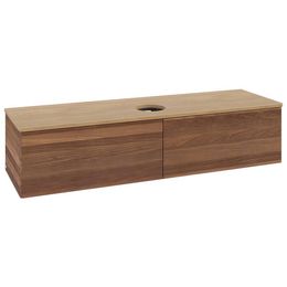 Villeroy & Boch Villeroy & Boch Antao Waschtischunterschrank 1600x360x500mm L36111HM mit Beleuchtung mit Struktur FK/AP: HM/1