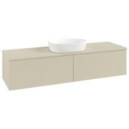 Villeroy & Boch Villeroy & Boch Antao Waschtischunterschrank 1600x360x500mm L36110HJ mit Beleuchtung mit Struktur FK/AP: HJ/0