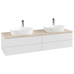 Villeroy & Boch Villeroy & Boch Antao Waschtischunterschrank 1600x360x500mm L28153GF mit Beleuchtung mit Struktur FK/AP: GF/3