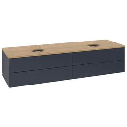 Villeroy & Boch Villeroy & Boch Antao Waschtischunterschrank 1600x360x500mm L28051HG mit Beleuchtung FK/AP: HG/1