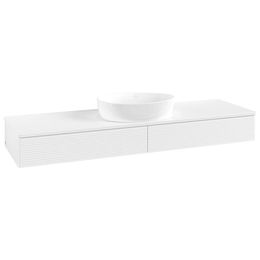 Villeroy & Boch Villeroy & Boch Antao Waschtischunterschrank 1600x190x500mm K14150MT mit Struktur FK/AP: MT/0