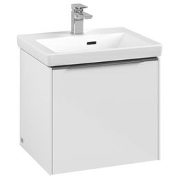 Villeroy & Boch Villeroy und Boch Subway 3.0 Waschtisch-Unterschrank C58000VE 47,3x42,9x40,75cm, ohne LED/Griff Aluminium gl&auml;nzend, brilliant white