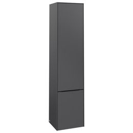 Villeroy & Boch Villeroy und Boch Subway 3.0 Hochschrank C58701VR 40x171x36,2cm, Schanier rechts/Griff Volcano black, graphite