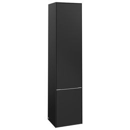 Villeroy & Boch Villeroy und Boch Subway 3.0 Hochschrank C58600VL 40x171x36,2cm, Schanier links/Griff Aluminium gl&auml;nzend, volcano black