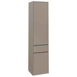 Villeroy & Boch Villeroy und Boch Subway 3.0 Hochschrank C59102VM 40x171x36,2cm, Schanier rechts/Griff monochrom, taupe