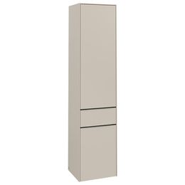 Villeroy & Boch Villeroy und Boch Subway 3.0 Hochschrank C59102VN 40x171x36,2cm, Schanier rechts/Griff monochrom, cashmere grey