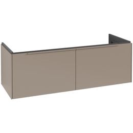 Villeroy & Boch Villeroy und Boch Subway 3.0 Waschtisch-Unterschrank C601L2VM 127,2x42,9x47,8cm, mit LED/Griff monochrom, taupe
