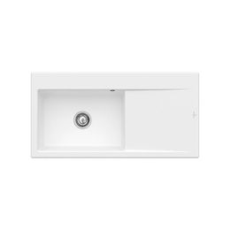 Villeroy & Boch Villeroy und Boch Subway Style 60 Sp&uuml;le 336200RW Sp&uuml;lbecken links, 510 mm, stone white CeramicPlus