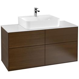 Villeroy & Boch Villeroy & Boch Finion Unterschrank F13100GN 120x60,3cm, Walnut Veneer