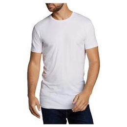 T-Shirt Bamboo basics "T-Shirt RUBEN 4er Pack", Herren, Gr. S, schwarz (schwarz, wei&szlig;), Obermaterial: 68% Viskose CV. 28% Baumwolle CO. 4% Elasthan EL., Shirts T-Shirt