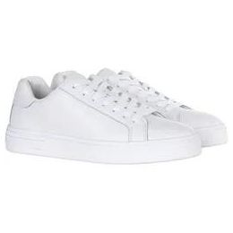 Giorgio Armani Sneaker ARMANI EXCHANGE "Sneaker", Damen, Gr. 40, wei&szlig;, Obermaterial: 100% Rindsleder Leather cow. Futter: 100% Baumwolle CO. 100% Gummi rubber., Schuhe Sneaker