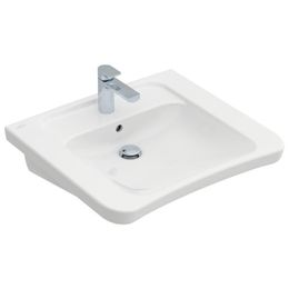 Villeroy & Boch Villeroy & Boch ViCare Waschtisch 517867R1 Vita, 65 x 55 cm, weiss c-plus, mit &Uuml;berlauf