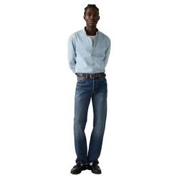Levi's Comfort-fit-Jeans LEVI'S "Jeans 501 Original 1er Pack", Herren, Gr. 33, N-Gr, blau (dunkelblau), Obermaterial: 100% Baumwolle CO., Jeans