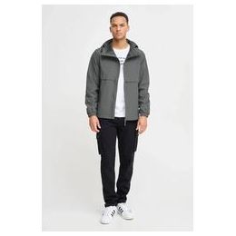 Windbreaker Blend "Windbreaker BHVini", Herren, Gr. XXL, grau (iron gate), Obermaterial: 100% Nylon NY., Jacken Windbreaker