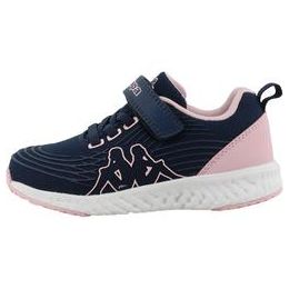 Sneaker Kappa "HANAKO", M&auml;dchen, Gr. 40, navy, rose, Synthetik, Schuhe Sneaker
