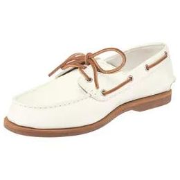 Bootsschuh Timberland "CEDAR BAY ESSENTIAL BOAT SHOE", Herren, Gr. 36, natural f grain, Leder, Schuhe Bootsschuh, aus Leder