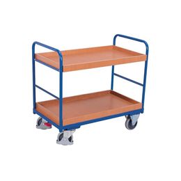 Cordes Etagenwagen mit 2 Tabletts 250 kg Traglast Typ L + EasySTOP